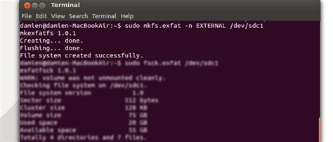 Cómo formatear un disco duro externo a un sistema de archivos exFAT en Ubuntu MATERIA GEEK