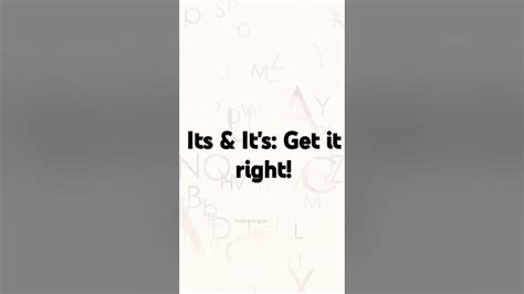 its and it s you re probably using them wrong grammar english