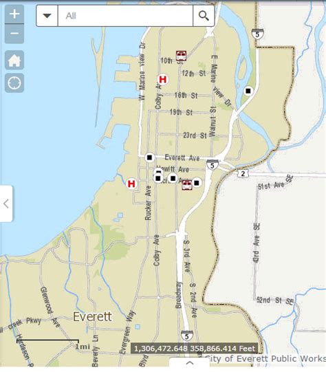 Map Everett Tools Maptools Everett Wa Official Website