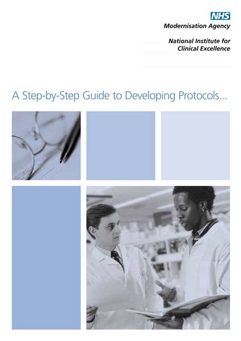 A Step By Step Guide To Developing Protocols Quality