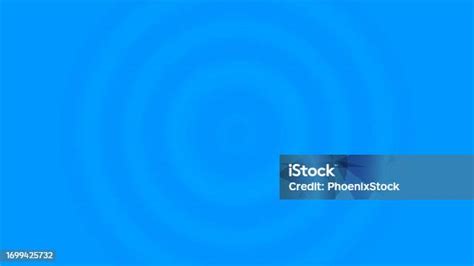 물방울 파형 애니메이션 원형 파도와 함께 떨어지는 물의 평면도 물방울에서 동심원이 튀어 나옵니다 강렬하고 밝은 색상에 대한 스톡