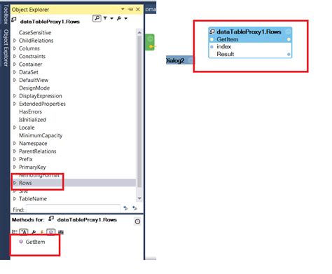 Datatable Row Collection Support Center