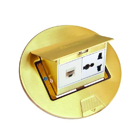 China Pop Up Floor Socket Brass 3 Pin Universal Socket Suppliers