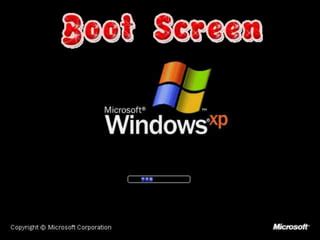 PPT Windows XP Operating System PPTX