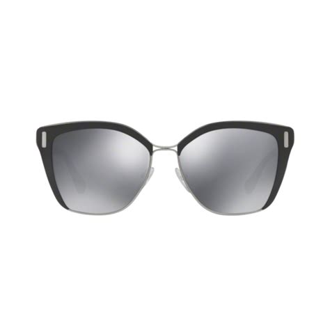 Mens Logo Square Sunglasses Black Gunmetal Prada Prada Linea