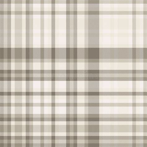 Neutral Plaid Pattern Background Soft Beige And Grey Tones Create A