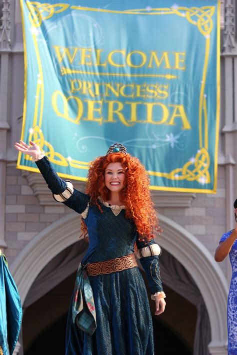 Merida From Brave Becomes 11th Disney Princess At Walt Disney World