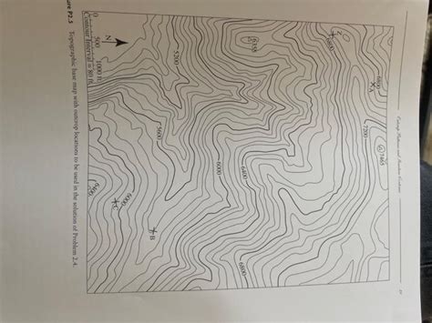 Solved 3 Superimpose The Structure Contour Map And The