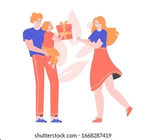 Daughter Give Gift Her Father Over 67 Royalty Free Licensable Stock