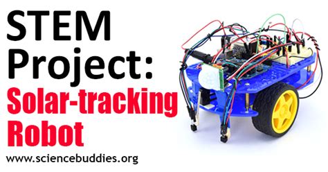 Build A Solar Tracking Robot Science Project Science Projects