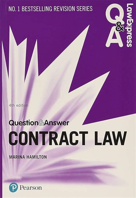 Law Express Question And Answer Contract Law Law Express Questions