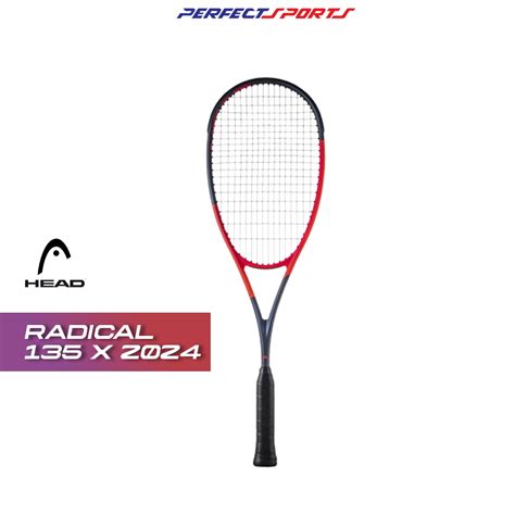 [free String Grip Cover] Head Radical 135 X 2024 Squash Racket