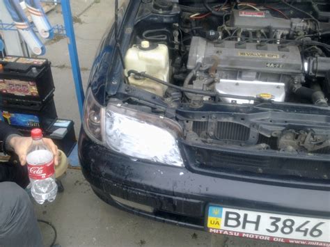 полировка фар — Toyota Carina E, 1,6 л, 1992 года | своими руками | DRIVE2