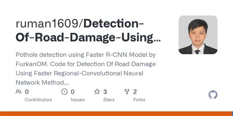 Detection Of Road Damage Using Faster Regional Convolutional Neural
