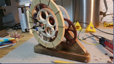 A Cnc Machine In My Garage Pythagoras Clock Part Vii Almost Ready