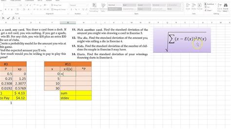 Expected Value Formula Calculator Examples With Excel Template
