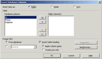 Openoffice Base