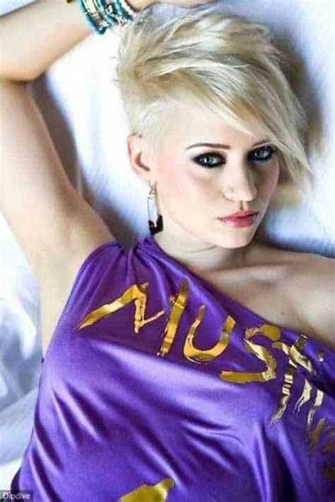 Sexy And Hot Half Shaved Hairstyles