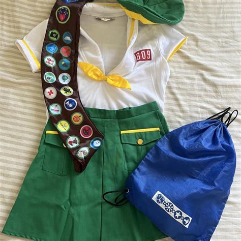 Girl Guide Costume💚 Size Depop