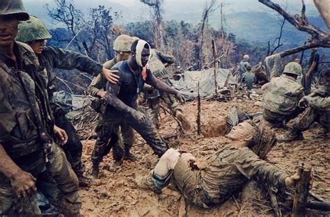 Larry Burrows Reaching Out Battle Of Hill 484 South Vietnam