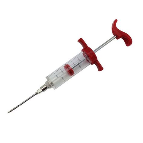 A0440 Stainless Steel Needles Spice Syringe Set Bbq Meat Flavor