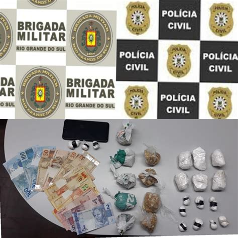 Jovem é Preso Por Tráfico De Drogas Na Vila Flores