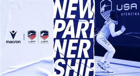 Macron Is The New Technical Partner Of Usa Fencing Worldwide Shipping