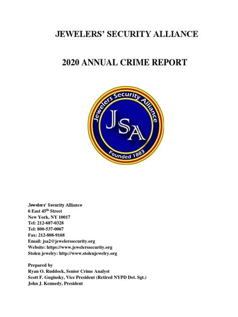2020 Annual Crime Report Pdf Burglary Crime And Violence