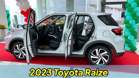 2023 Toyota Raize Silver Exterior Interior Walkaround YouTube