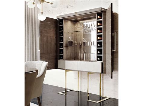 Contemporary Bar Unit 7934 By Carpanese Home Italy Mig Furniture