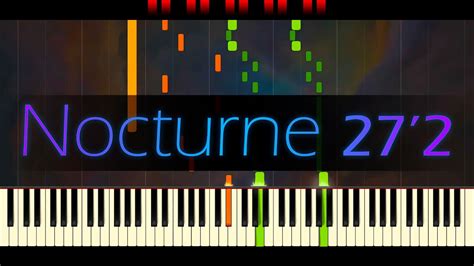 Nocturne In D Flat Major Op 27 No 2 CHOPIN YouTube