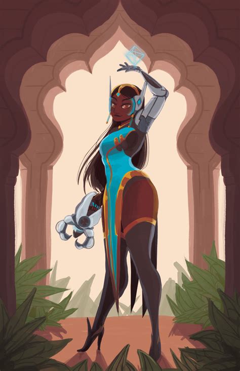 Symmetra Overwatch And 1 More Drawn By Sabimarks Danbooru