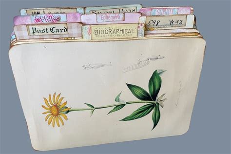 9 Ephemera File Folders Graphic By Sweet Pea Curiosities · Creative Fabrica