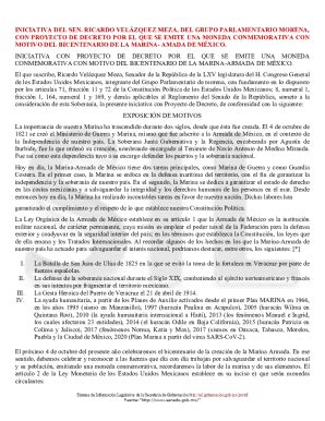 Fillable Online Dictamen A La Minuta Con Proyecto De Decreto Por El Que Se Fax Email Print