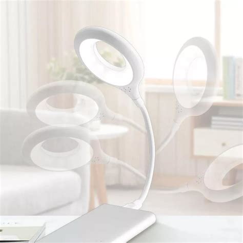 Гнучка Led лампа від Power Bank Usb світильник портативний білого кольору — ціна 379 грн у