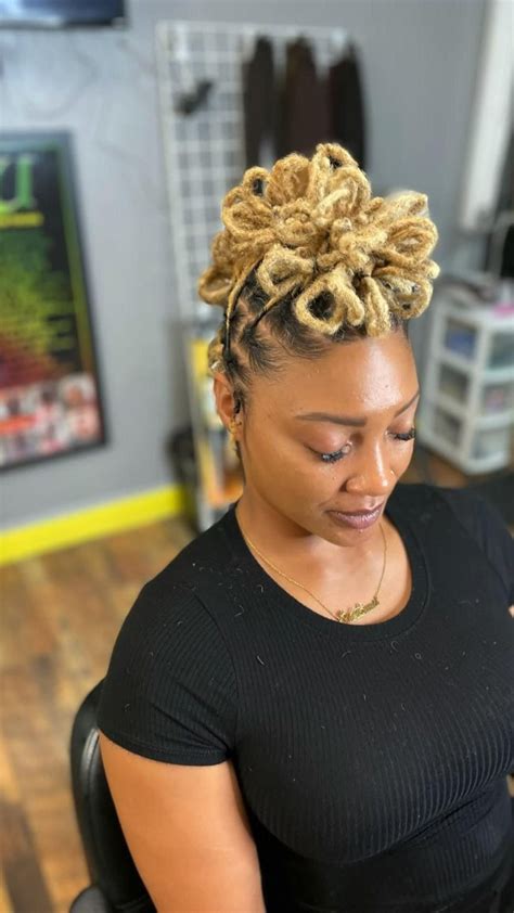 80 Photos Elevate Your Look With Stunning Loc Updo Styles