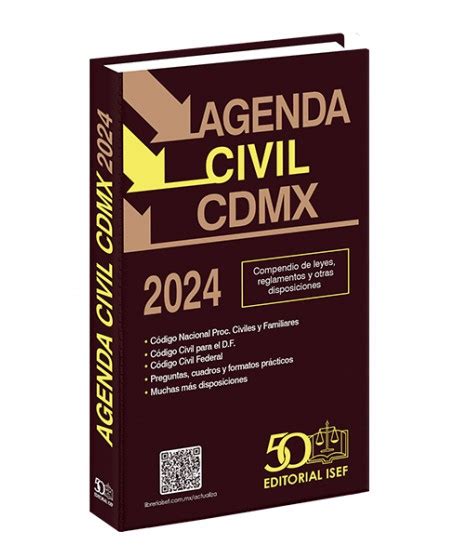 Agenda Civil Cdmx 2024 Libreria Parthenon