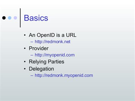 Openid And Oauth An Introduction Ppt