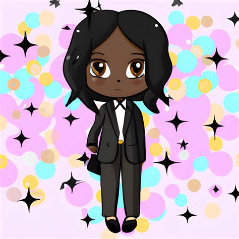 Black Female Business Woman Vector · Creative Fabrica