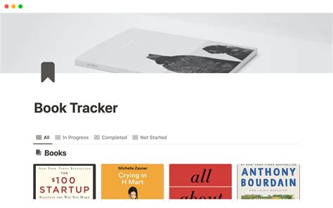 notion book tracker template template by alsh notion marketplace