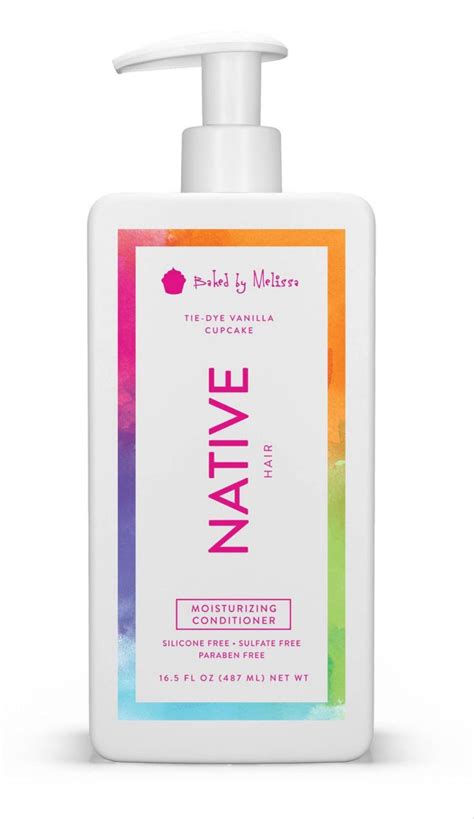 Native X Baked By Melissa Tie Dye Vanilla Cupcake Body Wash 18 Fl Oz