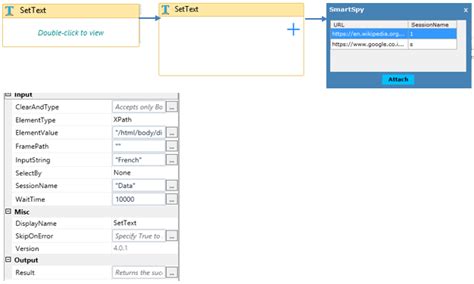 webautomation settext robility docs