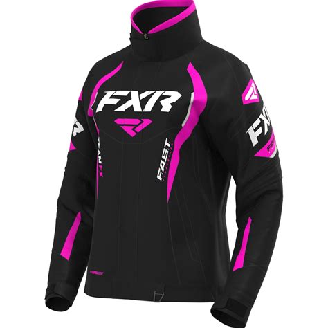 Fxr Womens Team Fx Snowmobile Jacket Hydrx Pro Thermal Flex Warm Black