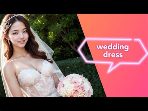 AI LOOKBOOK wedding dress AI 룩북 ai art stable diffusion lookbook YouTube