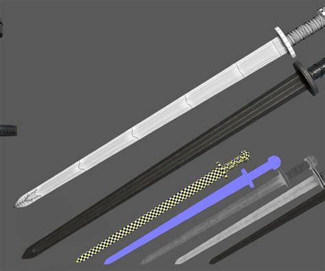 Artstation Maldon Viking Sword Resources