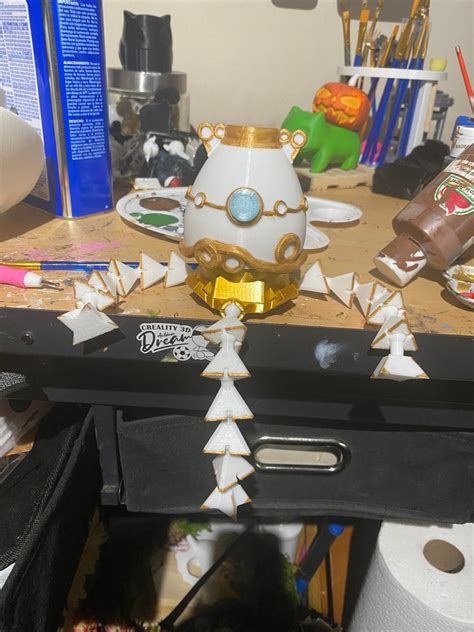 3d Printed Legend Of Zelda Fanmade Terrako Guardian Terrako Etsy