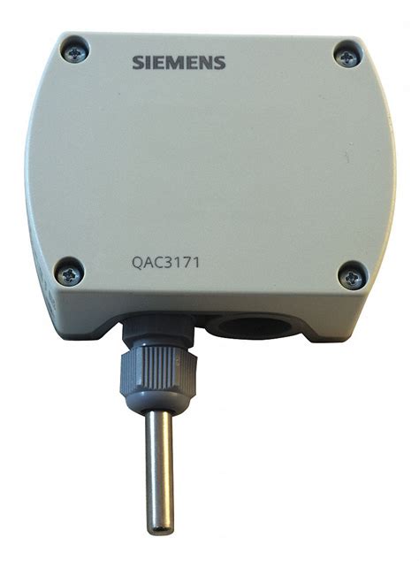 Siemens Temperature Sensor 52zk90 Qac3171 Grainger