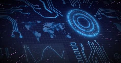 Animation Of Graphs Loading Circles Ma Stock Video Pond