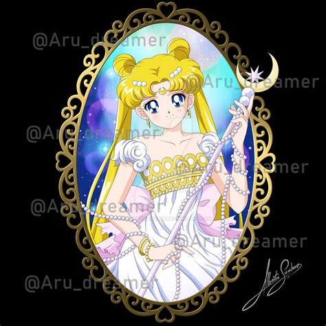 Princess Serenity Commission By Albertosancami On Deviantart