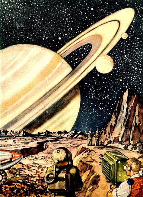 Pin On Retro Futuristic Space Art